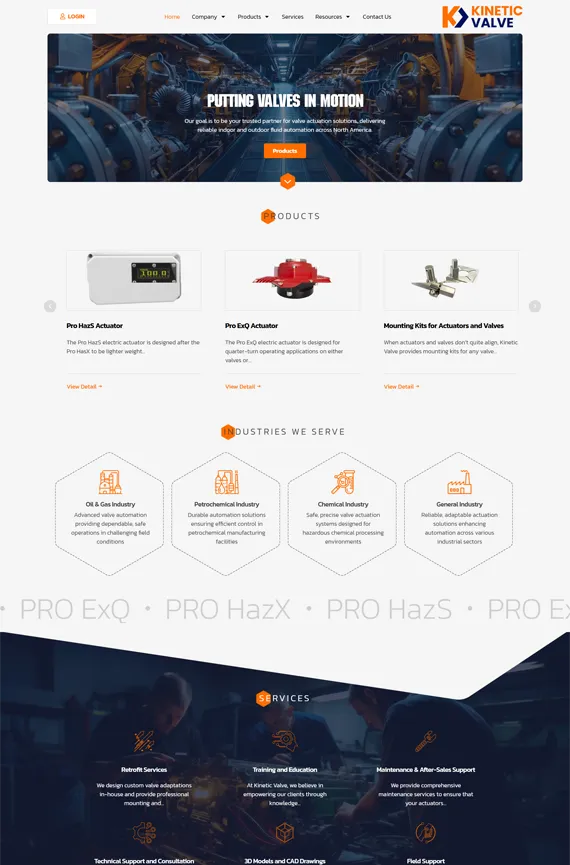 Kinetic Valve | CS Web Solutions